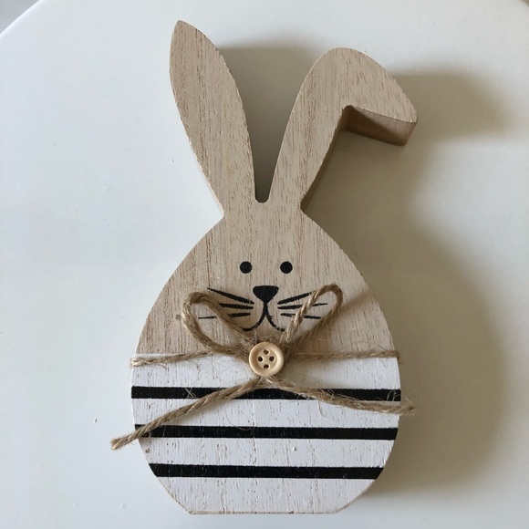 Hobby Lobby | Holiday | Hobby Lobby Wooden Neutral Easter Bunny Decor ...